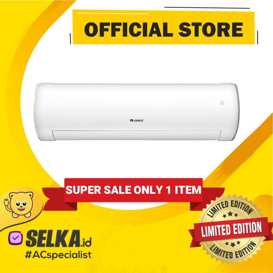 Jual AC GREE GWC-12F1S AC SPLIT INVERTER 1,5PK INDOOR ONLY | Shopee ...