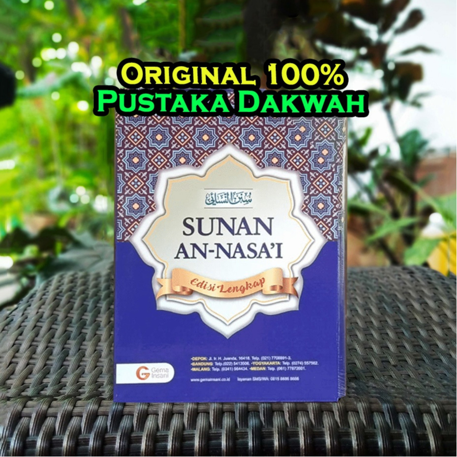 Jual Sunan An Nasai An nasa'i Edisi Lengkap Jilid 1-4 kitab Hadits Terjemah 1 Set 4 Jilid ...