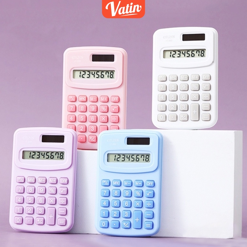 Jual Kalkulator Kecil 8 Digit Calculator Mini Pocket Full Color Warna ...