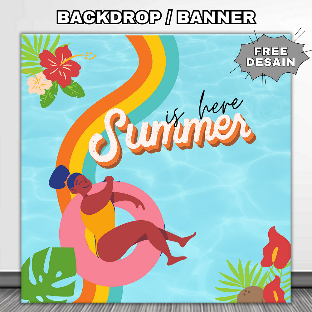 Jual Backdrop Banner Custom Spanduk Event FREE DESAIN | Shopee Indonesia