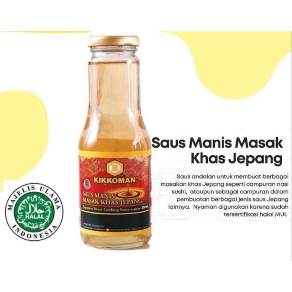 Jual Kikkoman Mirin Halal | Japanese Sweet Cooking Sauce Cuka Sushi ...