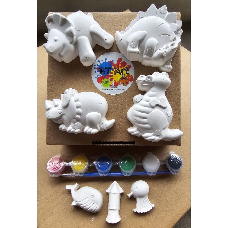 Jual GYPSUM PAINTING FOR KIDS - MELUKIS PATUNG - MEWARNAI PATUNG ...