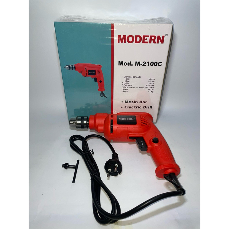 Jual mesin bor m-2100c modern/Mesin bor 10mm modern/mesin bor 10mm ...