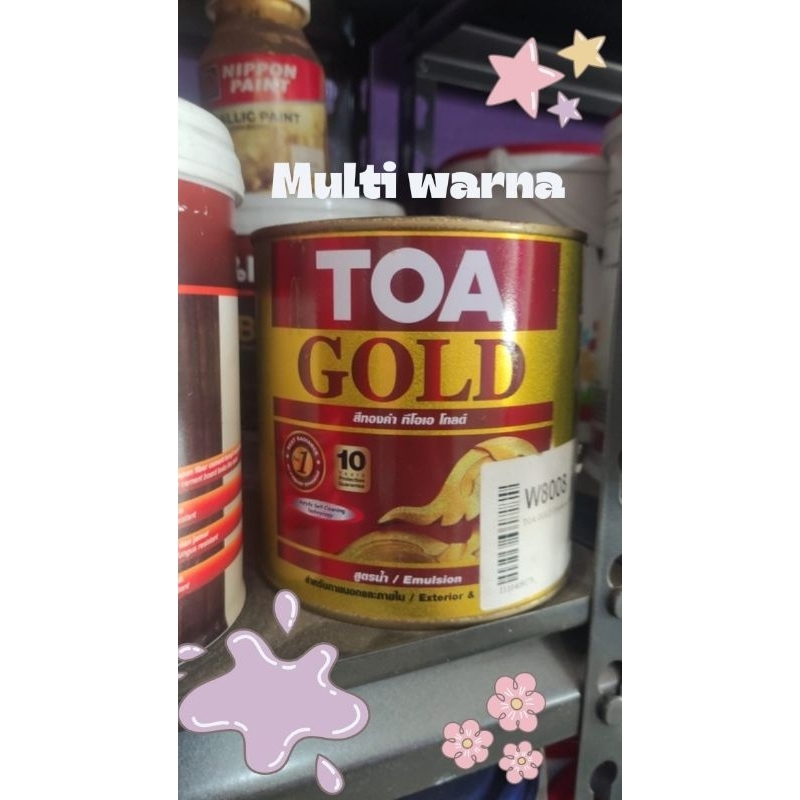 Jual Cat TOA (Gold) | Shopee Indonesia