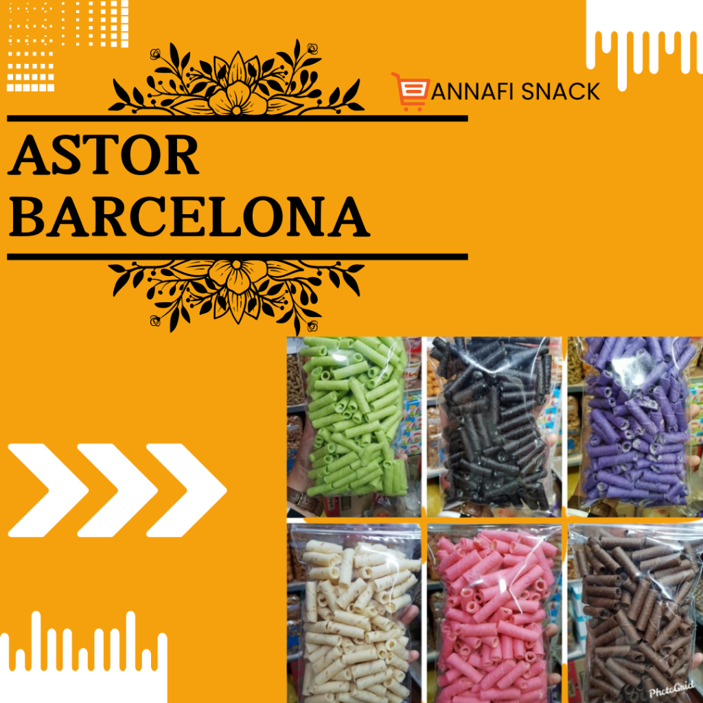 Jual ASTOR BARCELONA 500 GRAM // WAFER ASTOR | Shopee Indonesia
