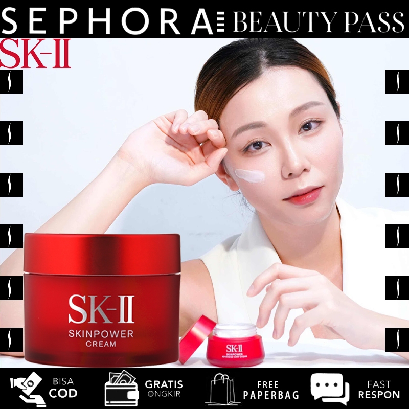 Jual SK-II SK2 SKII Skinpower Cream 15gr/80gr | Shopee Indonesia