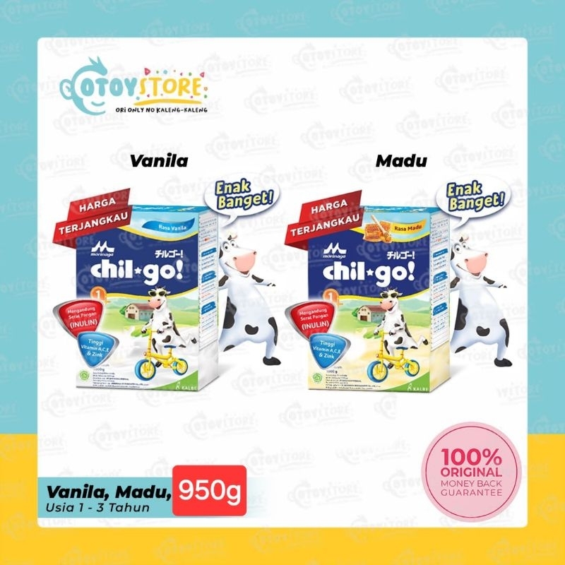Jual Chil Go Powder 1+ Vanila Madu 950 gram / Susu Chilgo Vanilla Kemasan Baru 950g | Shopee ...
