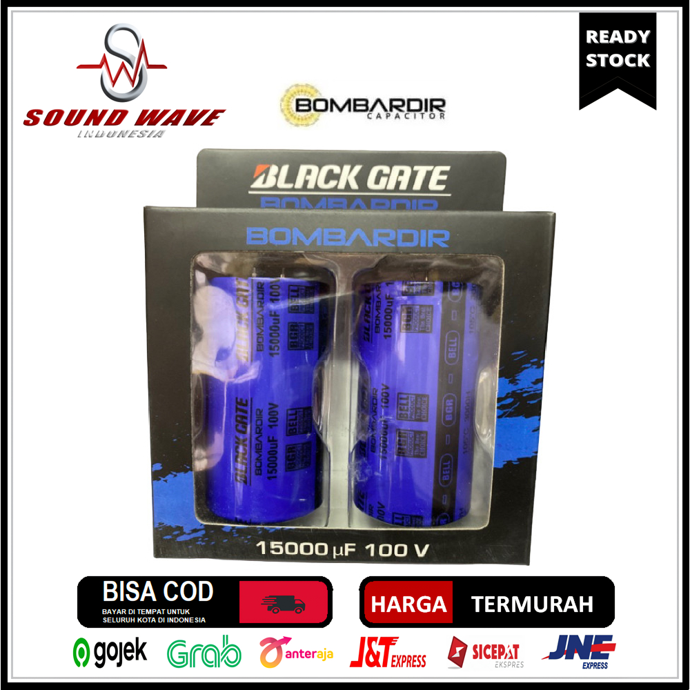 Jual ELCO CAPACITOR 15000uF 100V ELKO KAPASITOR BOMBARDIR BELL | Shopee ...