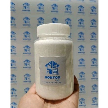 Jual RONTOX BIRU MAGIC POWDER PEMBERSIH KAMAR MANDI | Shopee Indonesia