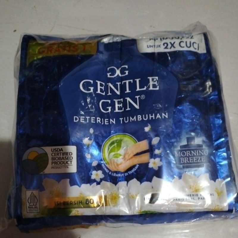 Jual Gentle gen morning breeze saset 1000 12 x 40 ml | Shopee Indonesia