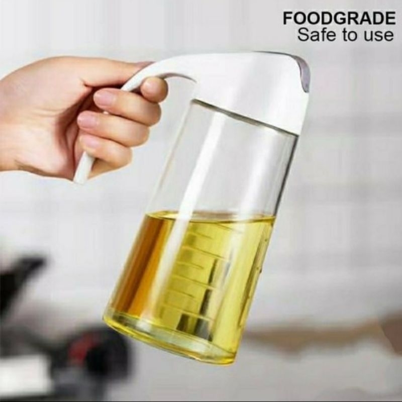 Jual Botol Kaca Tempat Minyak Goreng Olive Oil Pot Wadah A -630ML | Shopee Indonesia