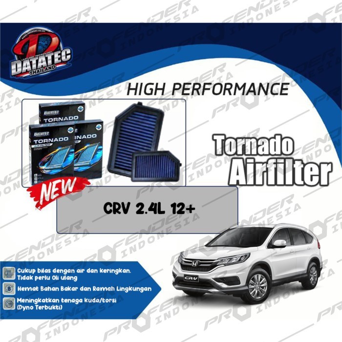 Jual DATATEC - Filter udara Replacement Filter - Honda CRV RM 2.4L 12+ - Original Asli Thailand ...