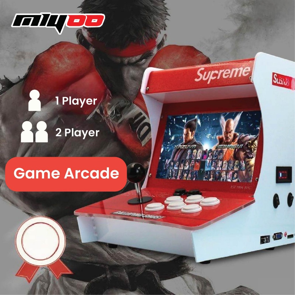 Jual Miyoo Supreme Bartop Dingdong Arcade Dual Layar - Supreme X ...