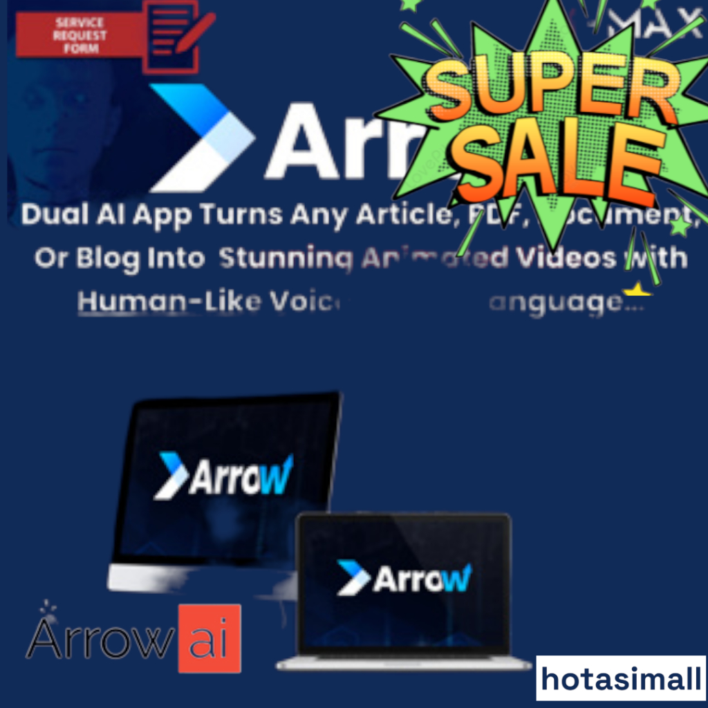 Jual LifeTime - Arrow Ai - Mengubah Artikel, PDF, Dokumen, atau Blog Apa Pun Menjadi Video ...