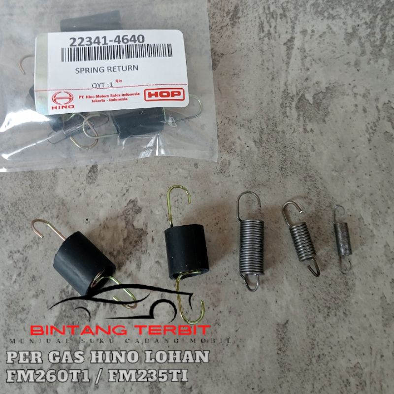 Jual SPRING RETURN - PER GAS HINO LOHAN FM260TI - FM235TI | Shopee ...