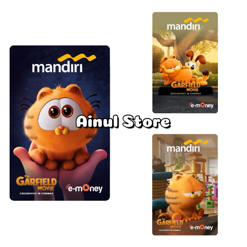 Jual e-Money Mandiri Edisi Garfield Emoney Limited Edition Original ...