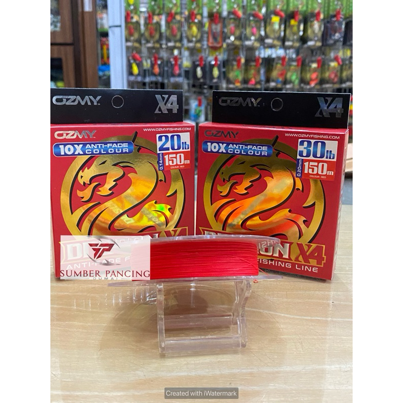 Jual PE Ozmy Dragon X4 10X anti fade colour | Shopee Indonesia