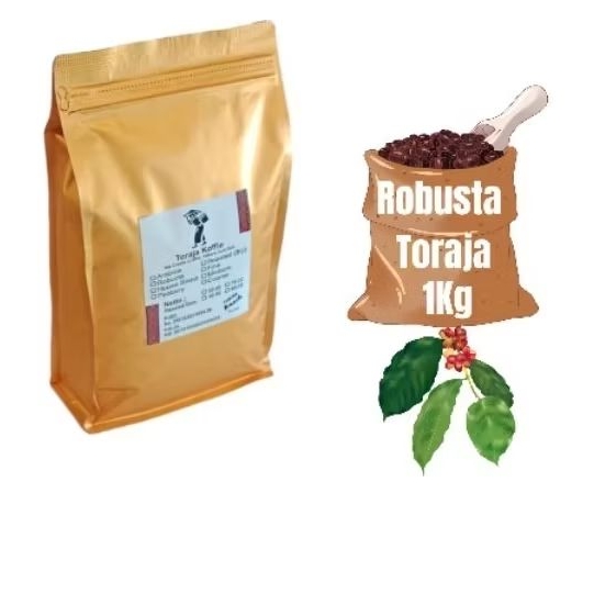 Jual Kopi Toraja Robusta bubuk Biji Kopi Robusta Toraja 1Kg asli Toraja ...
