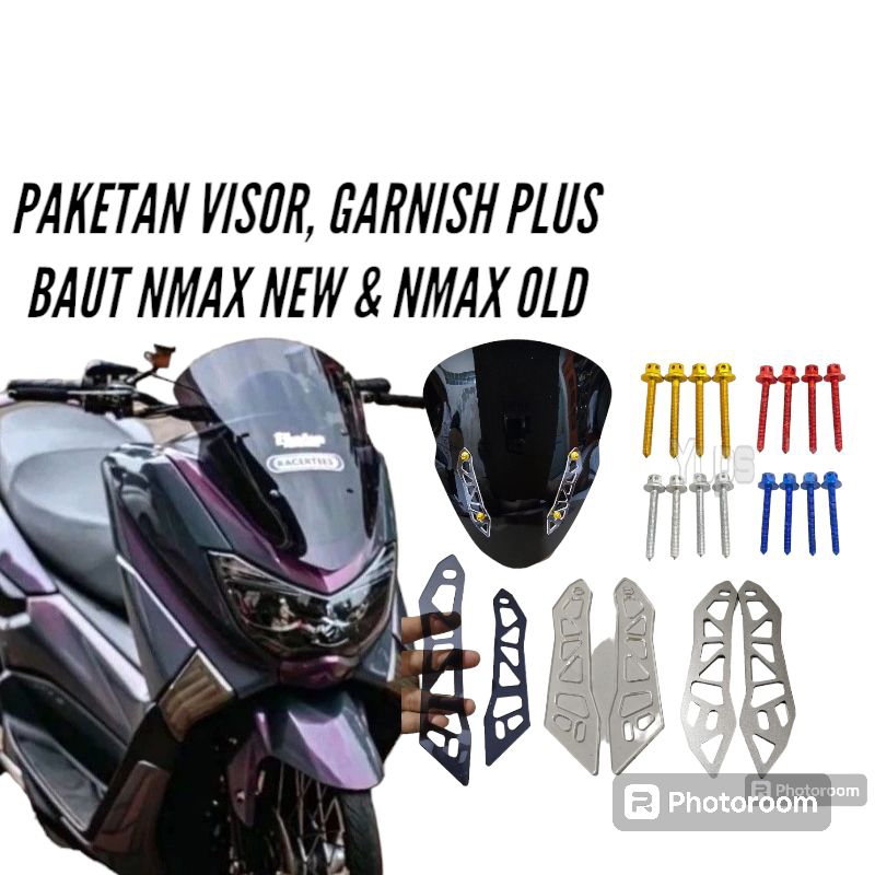 Jual Paketan variasi visor winshield model standar thailand plus ...
