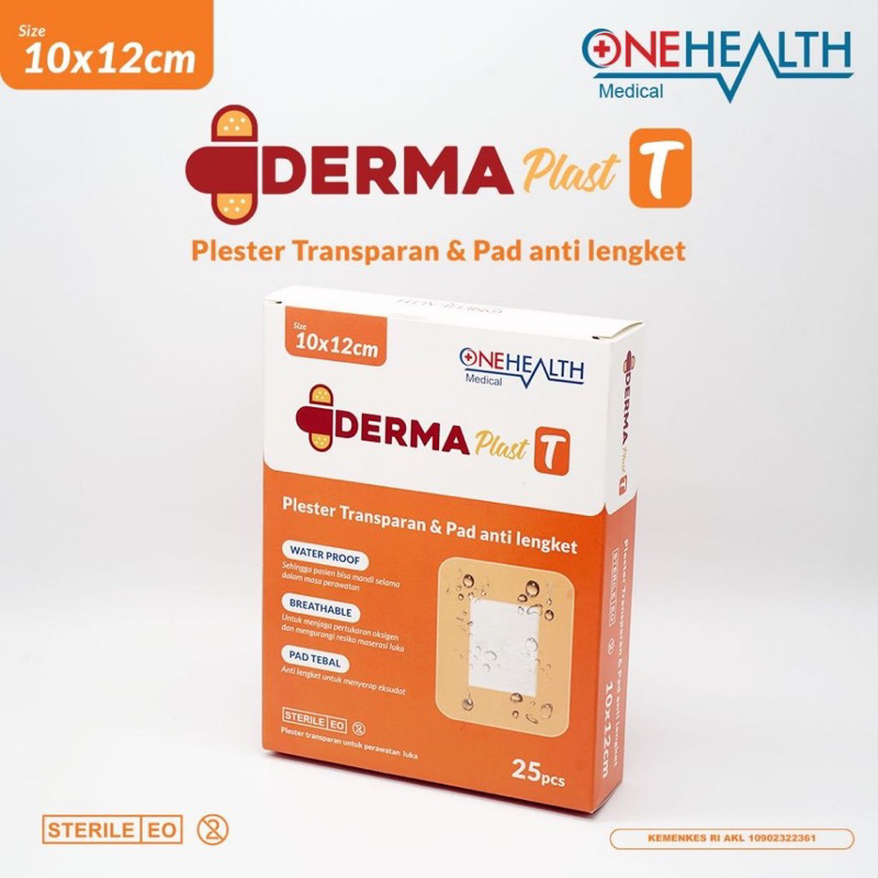 Jual DERMAPLAST T 10x12 plester anti air per satuan | Shopee Indonesia