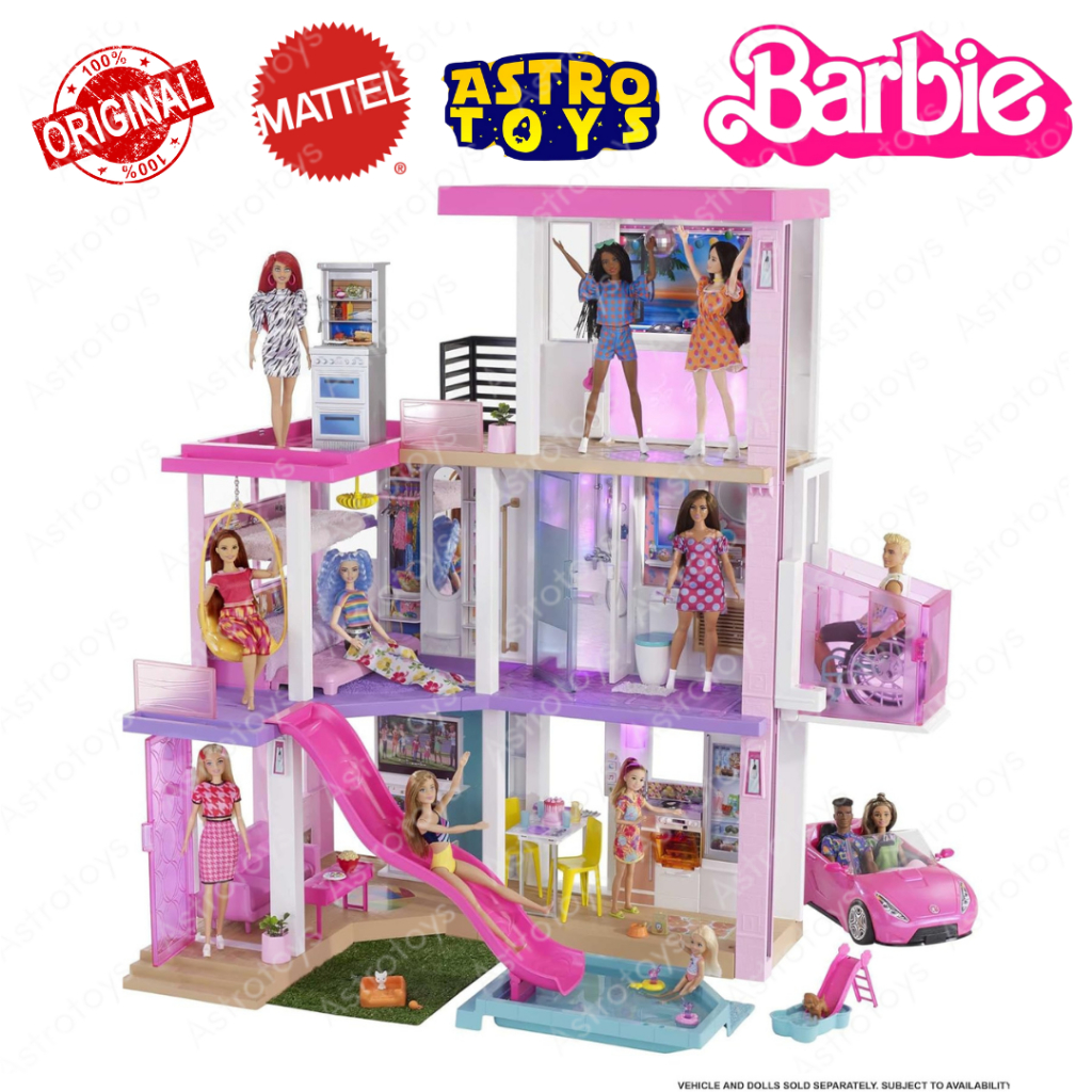 Jual Barbie Dreamhouse Mattel Mainan Anak Perempuan Rumah Dream House ...
