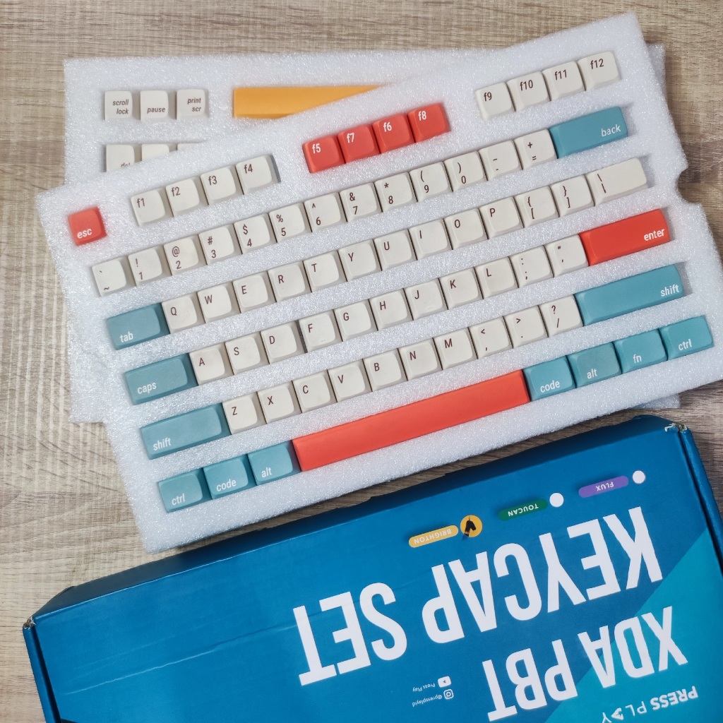 Jual Press Play Brighton PBT XDA Profile Keycap Set Keyboard Gaming ...