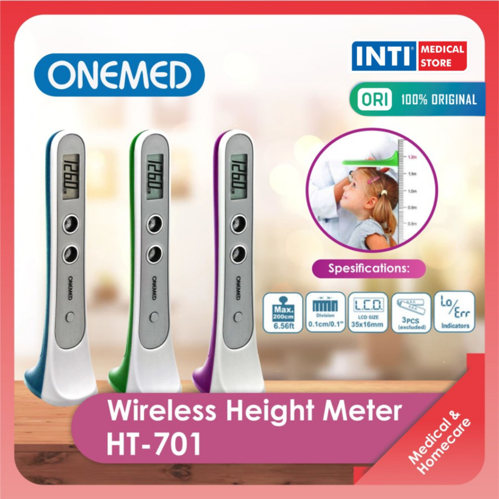 Jual Onemed | Wireless Height Meter HT701 | Alat Ukur Tinggi Badan ...