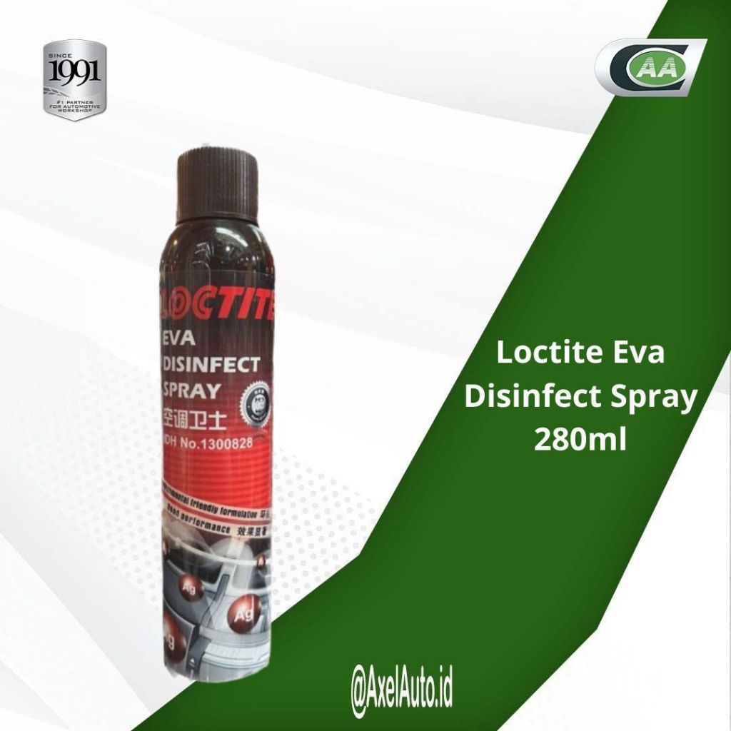 Jual LOCTITE EVA DESINFECT SPRAY 280ml - AXELAUTO | Shopee Indonesia