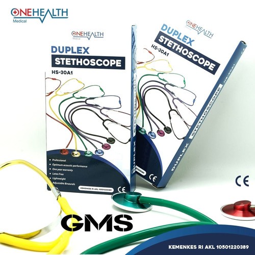 Jual ONEHEALTH Duplex Stethoscope / One Health Stetoskop Warna Warni ...