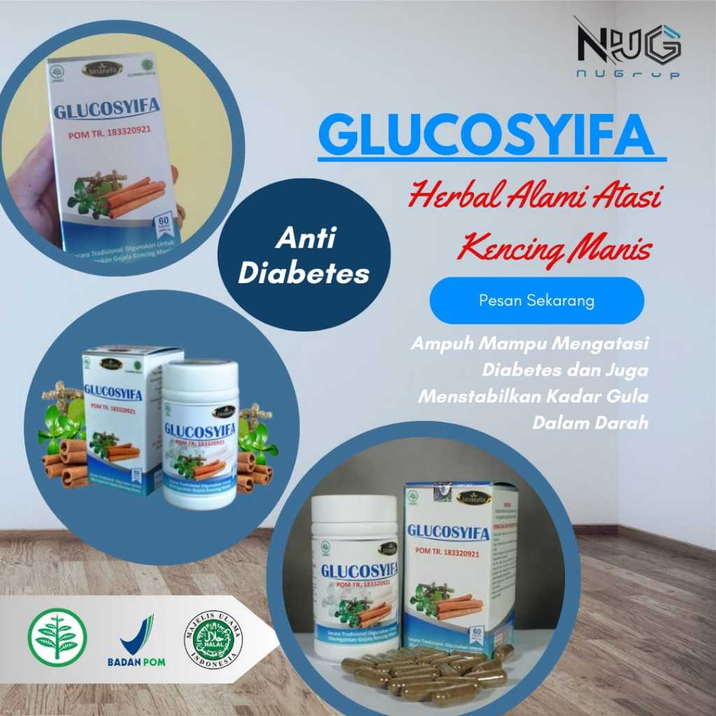 Jual GLUCOSYIFA | Obat Atasi Kencing Manis | ANTIDIABETES | Shopee ...
