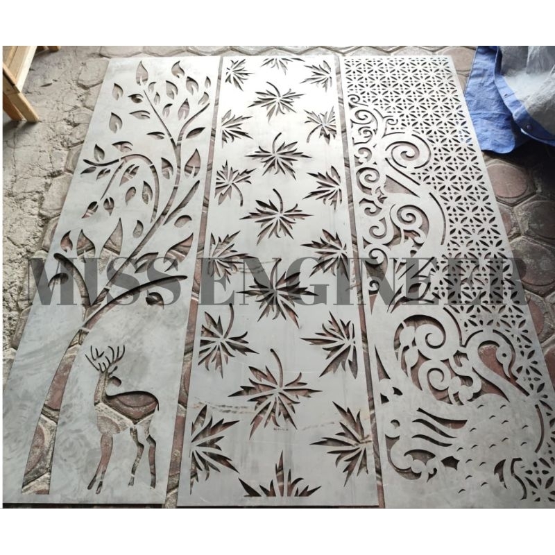 Jual Laser Cutting Plat Besi Custom Tebal 0.7 mm | Shopee Indonesia
