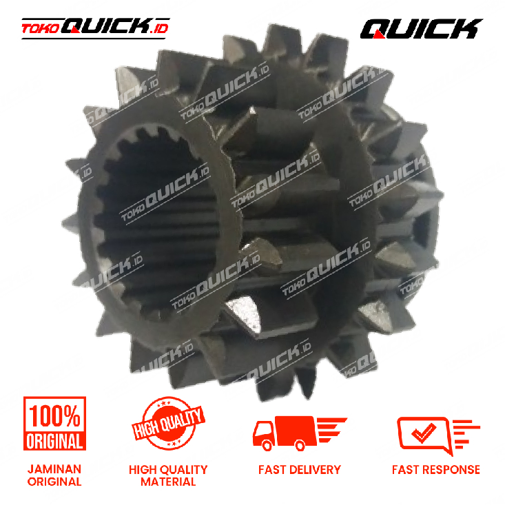 Jual Sparepart Traktor Quick Cakar Baja, Input Gear 15/19T | Shopee ...