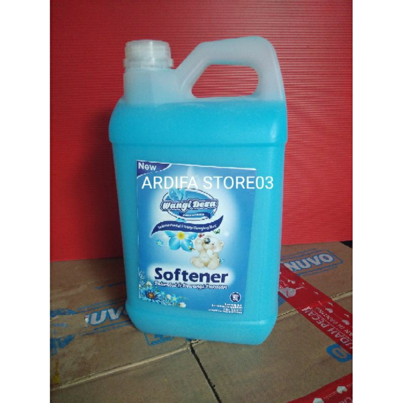 Jual SOFTENER pengharum pelembut pakaian laundry jerigen 5 liter ...