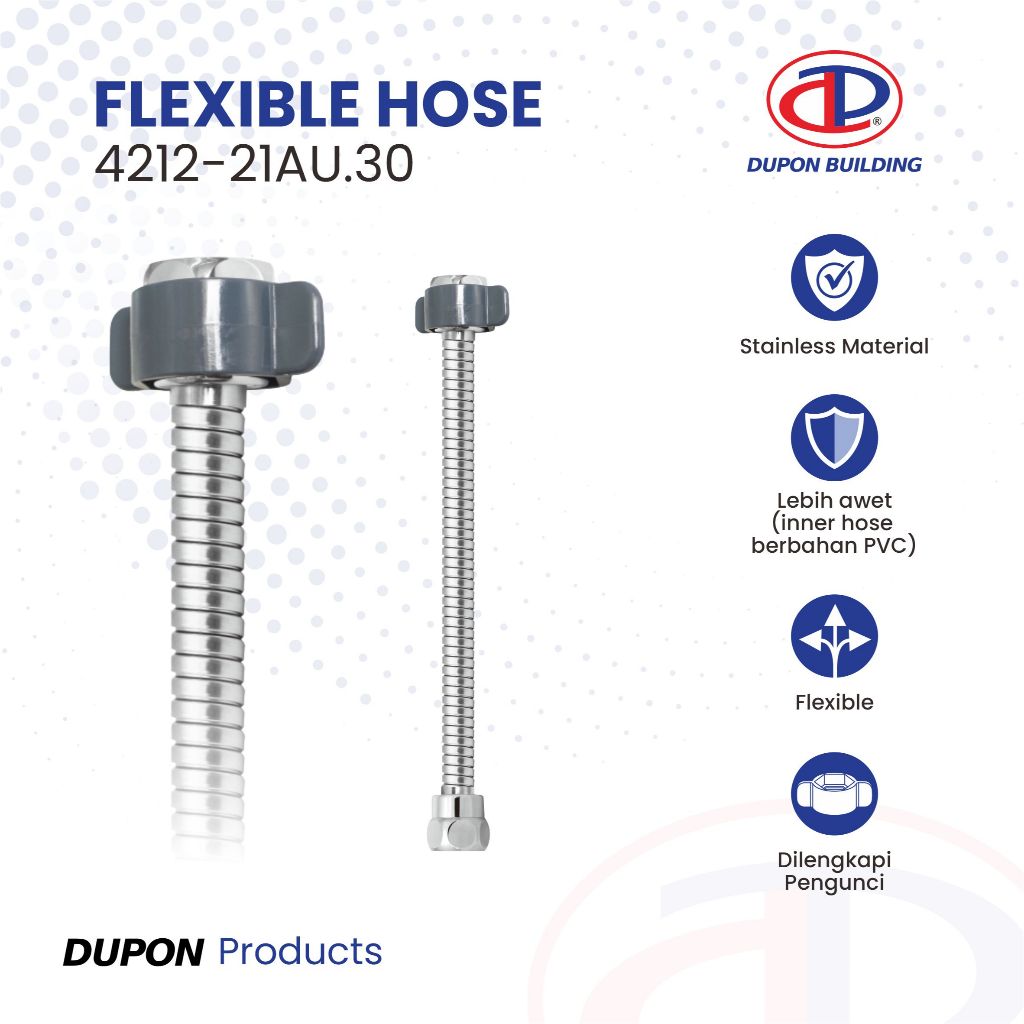 Jual DUPON Flexible Hose / Selang Fleksibel 4212-21AU 30-60 CM | Shopee ...
