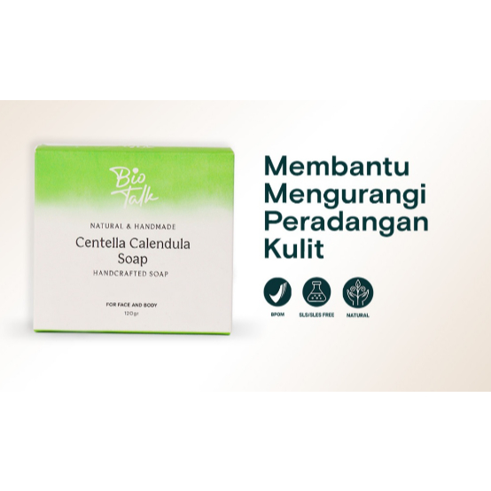 Jual Biotalk Centella Calendula Soap 120gr | Shopee Indonesia