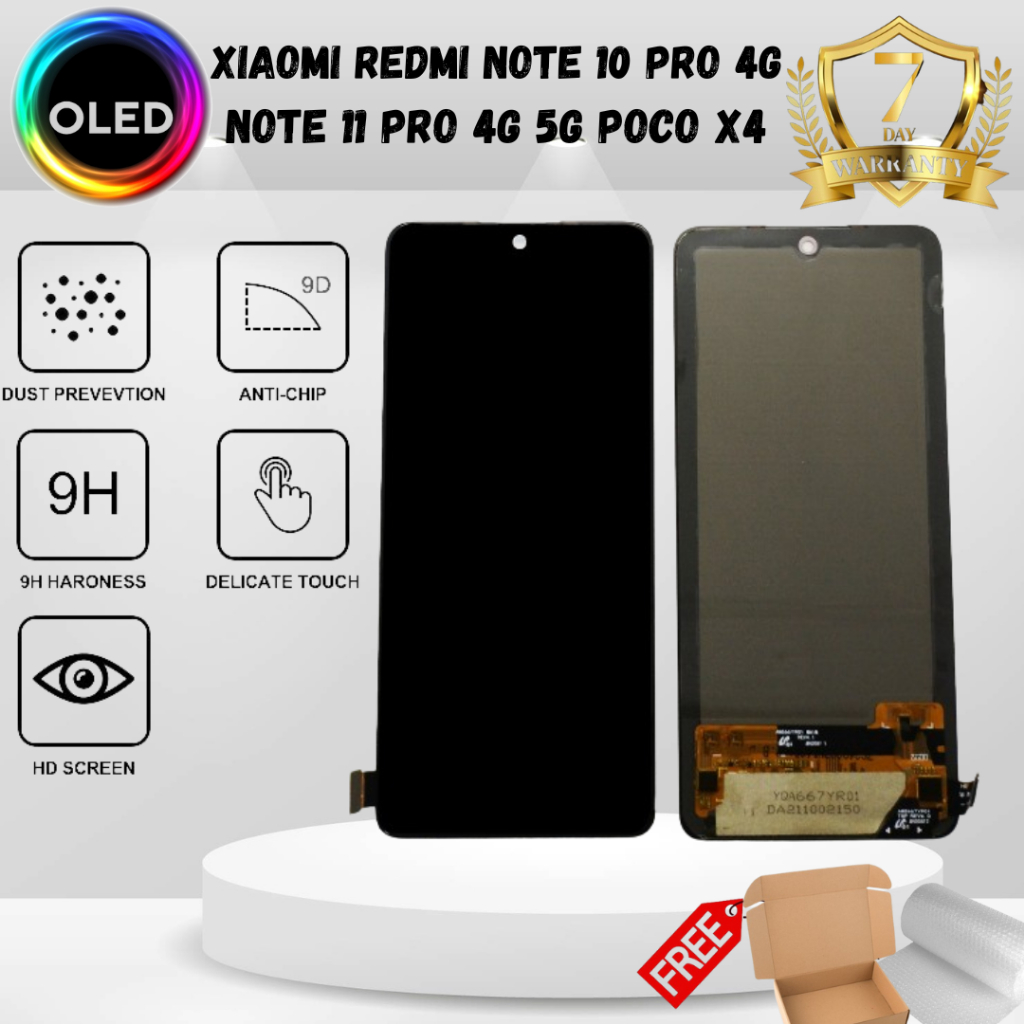 Jual [ORIGINAL] OLED LCD XIAOMI NOTE 10 PRO NOTE 10 PRO MAX NOTE 11 PRO ...