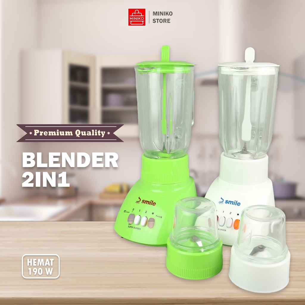 Jual Blender 2 In 1 Pelumat Bumbu Daging Dan Jus Berbahan Plastik Blender Berkualitas Dan Murah ...