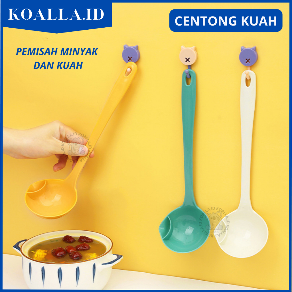 Jual Centong Kuah Pemisah Minyak dan Kuah / Centong Soup Pemisah Lemak ...