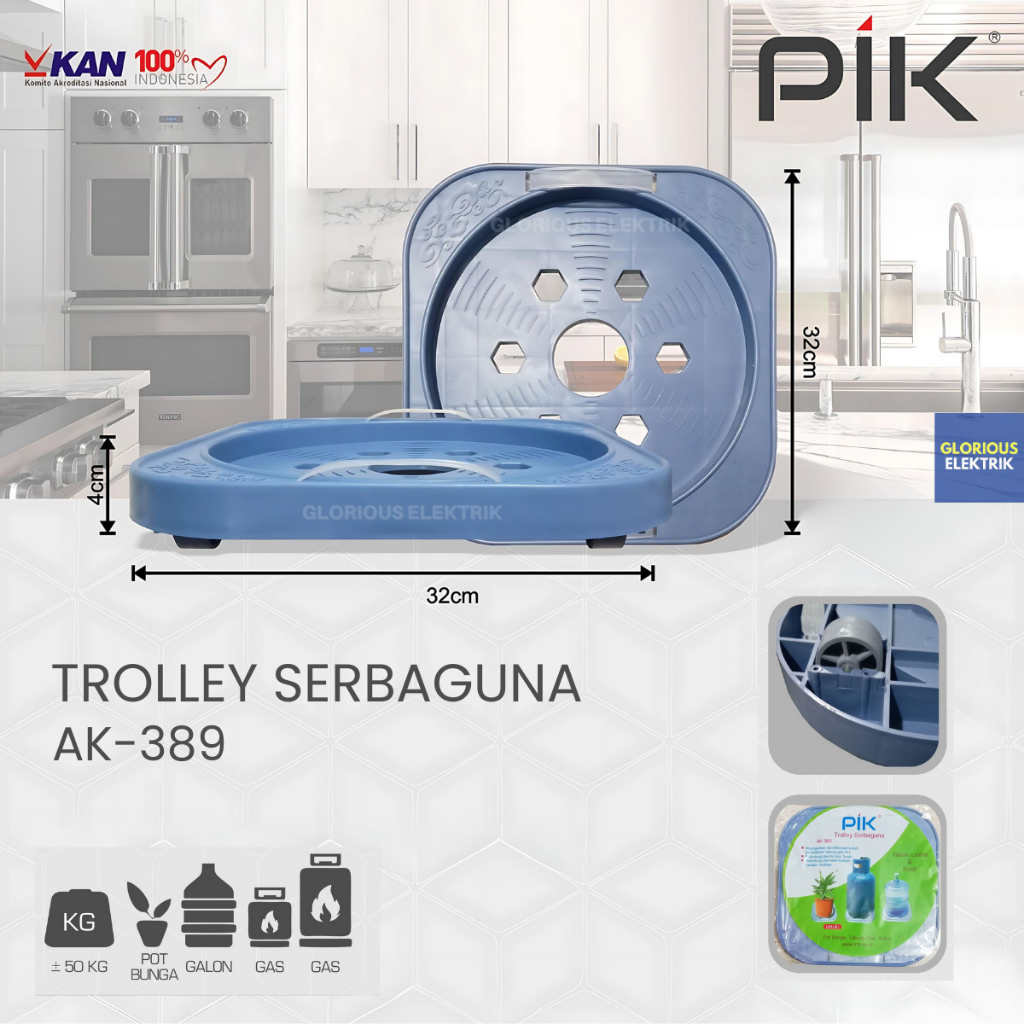 Jual Trolley Troli Tatakan Alas Roda Galon Pot Gas Serbaguna | Shopee ...