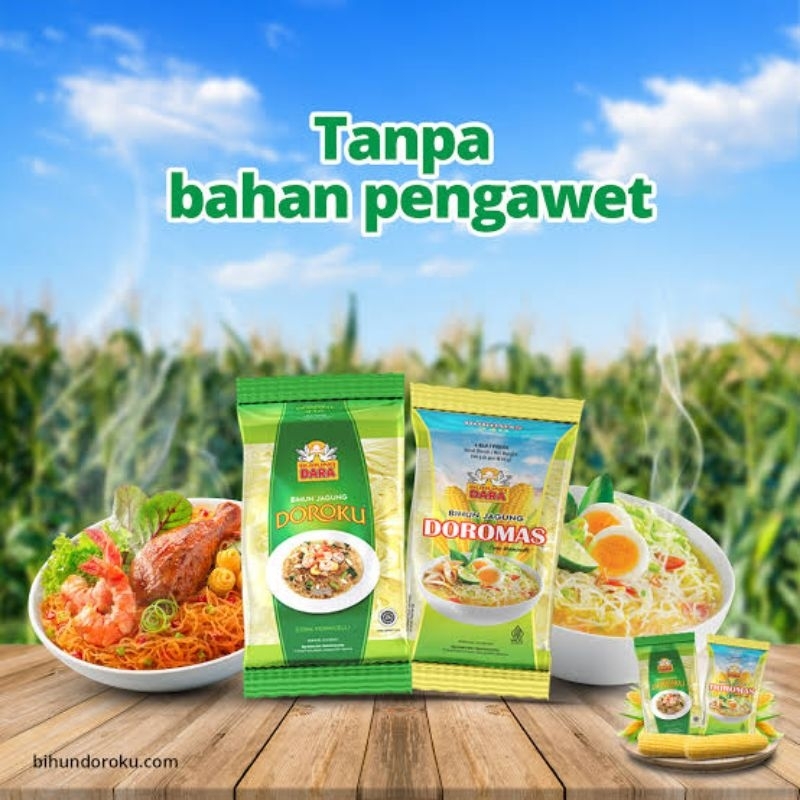 Jual BIHUN BERAS JAGUNG DOROKU DOROMAS CURAH 1KG | Shopee Indonesia