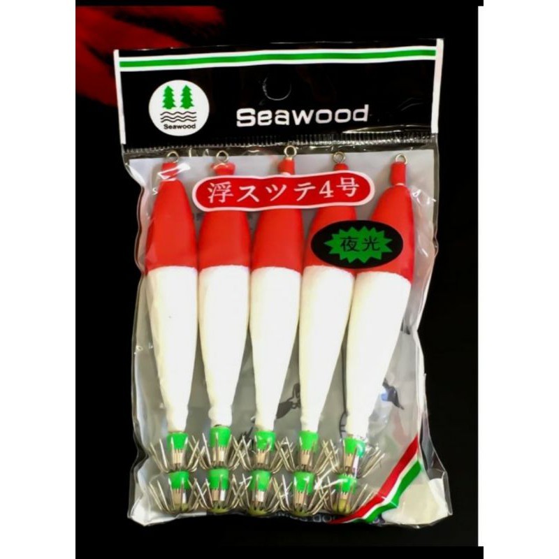 Jual umpan pancing 2.0# cumi apollo seawood per pack/5pcs | Shopee ...