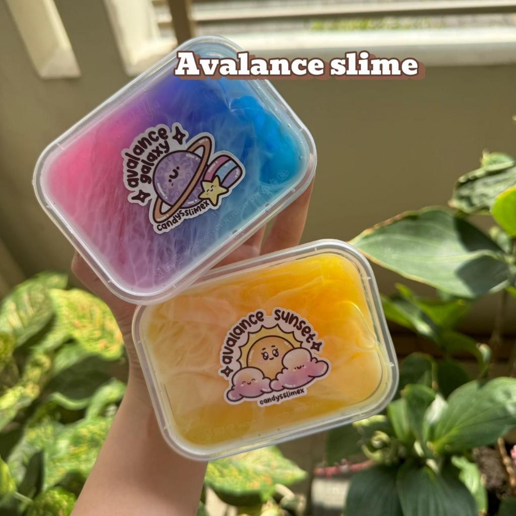 Jual AVALANCE GALAXY/AVALANCE SUNSET SLIME | Shopee Indonesia
