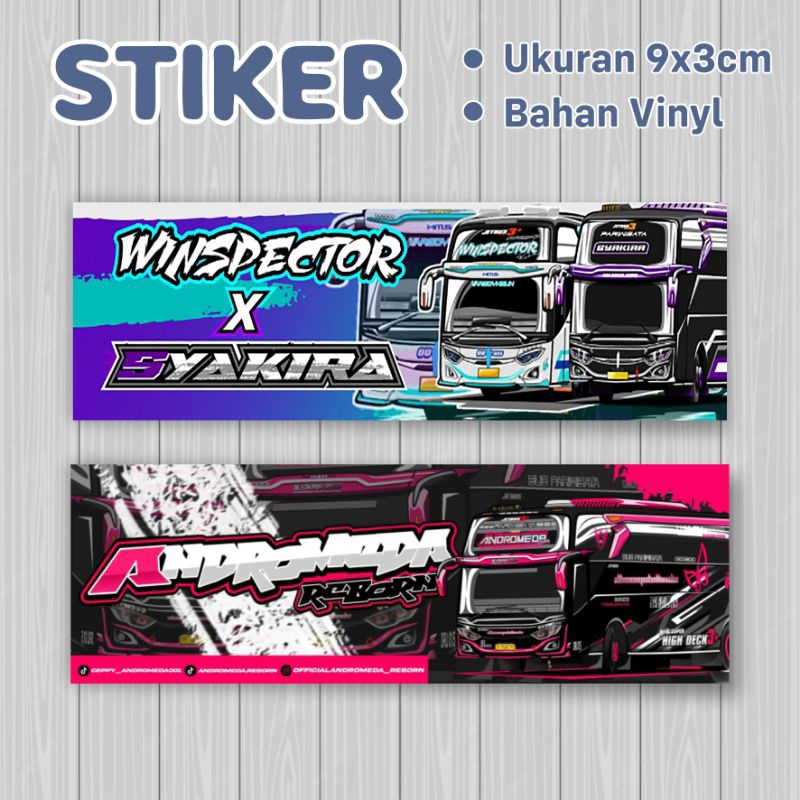 Jual STIKER BUS (P4) | Shopee Indonesia