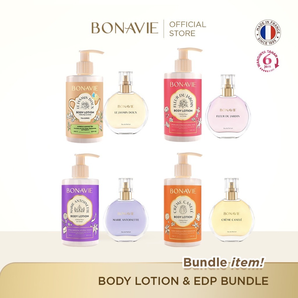 Jual Bonavie Bundle Set Eau de Parfum & Body Lotion | Shopee Indonesia