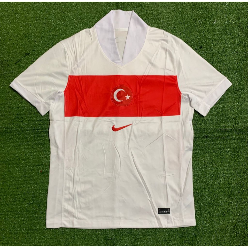 Jual Jersey Bola Grade Ori Turki Turkiye Home Putih White Euro 2024 / ...