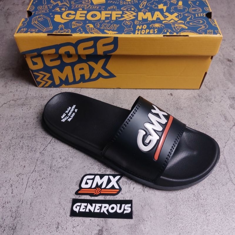 Jual Geoff Max Sandal - Donner Black | Sandal Pria | Sandal Unisex ...