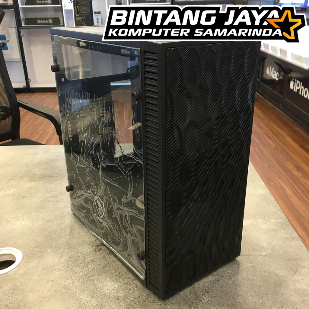 Jual Casing PC Vurrion Nebula Mesh M-ATX + 3 Fans - Black | Shopee Indonesia