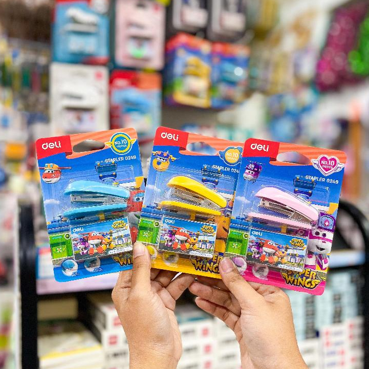 Jual Stapler+Refill 0249 DELI / Set Staples+Isi / Staples Mini | Shopee ...