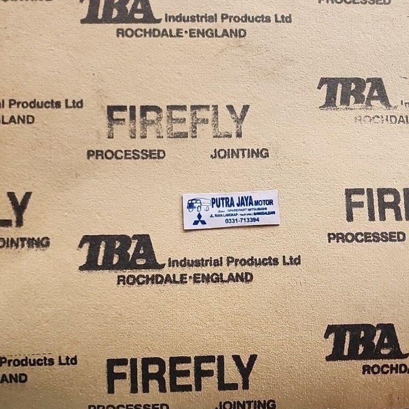 Jual Kertas Packing Paking Gasket TBA Firefly 50cm x 100cm | Shopee ...