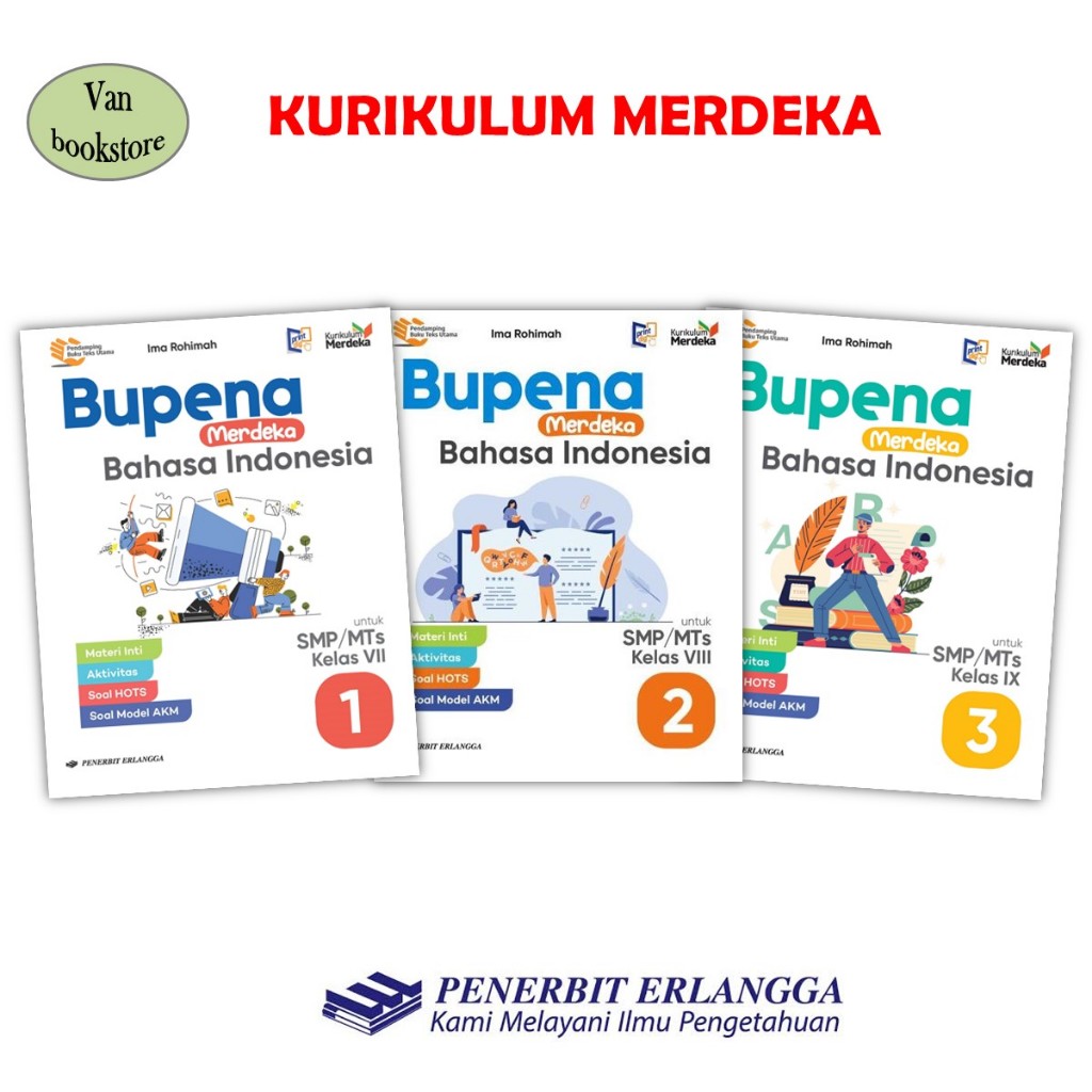 Jual Bupena B.indonesia SMP Kelas 7 8 9 - Kurikulum Merdeka | Shopee Indonesia